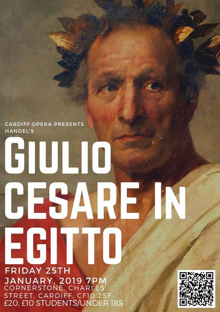 Giulio Cesare in Egitto, Cardiff Opera, Cornerstone - Art Scene in Wales